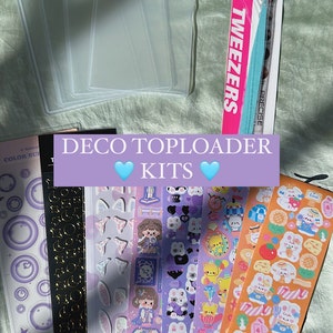 DIY Toploader Deco Kit read Description Kpop Bts Stationary Coquette ...