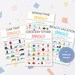 Kids Bingo Activity Pack - Etsy