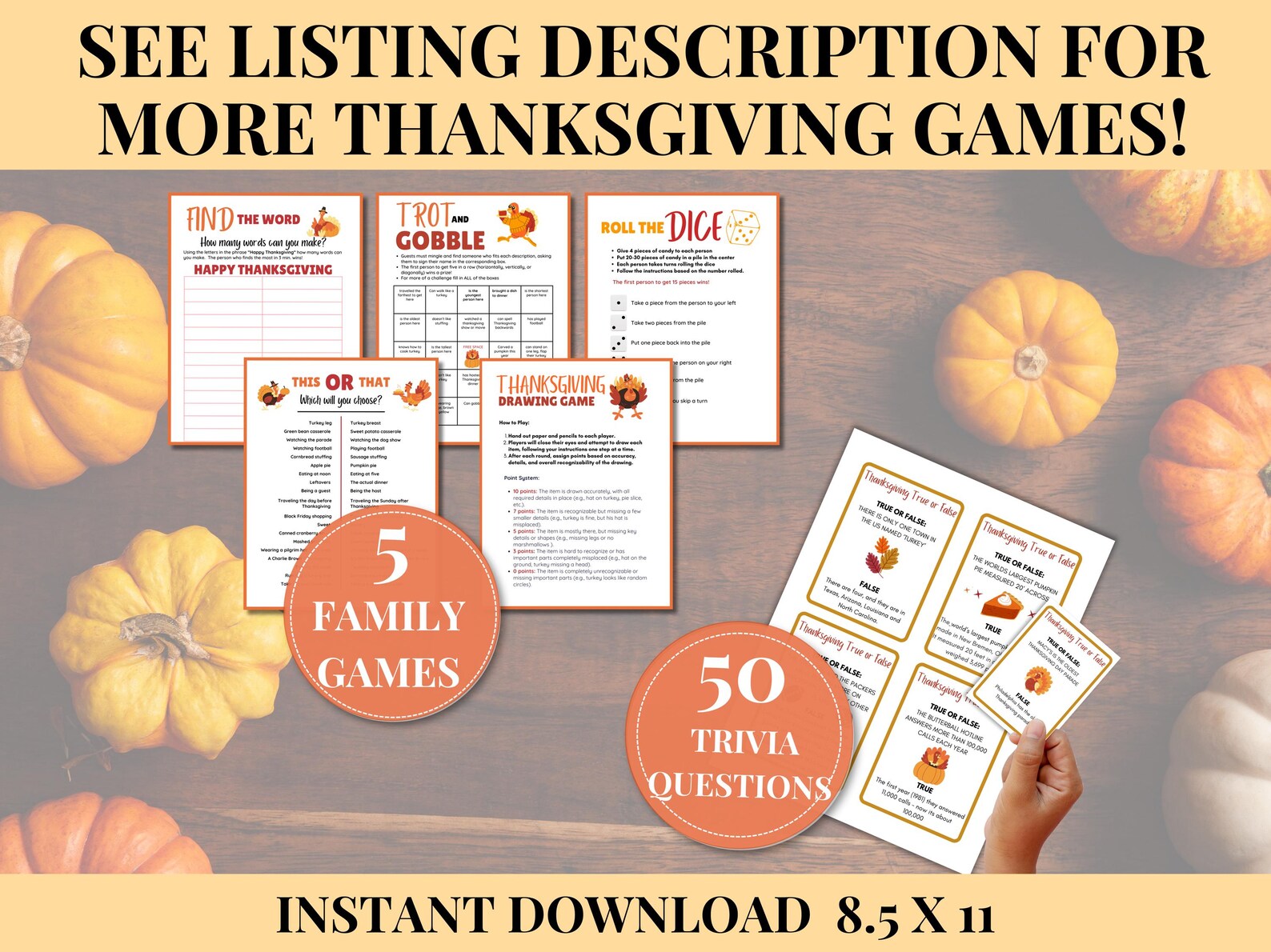 Thanksgiving Bingo, Thanksgiving Dinner Game, Thanksgiving Family ...