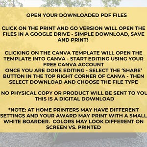 Editable Camp Awards, Funny Camp Awards, Summer Camp Awards, Camp ...