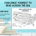 Read Across America Challenge, Read Across the USA, USA Reading ...