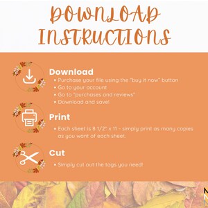 Thanksgiving Gift Tags, Thanksgiving Printable Tag, Thanksgiving Treat ...