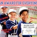 Editable Baseball Awards, Funny Baseball Awards, End of Season Award ...