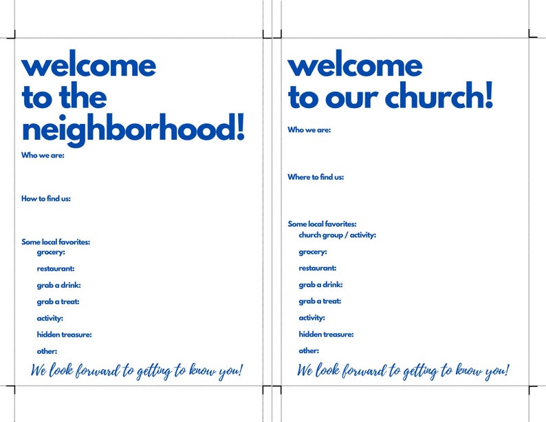 Welcome to Our Neighborhood, Digital Welcome to Town Guide, Welcome to ...