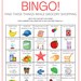 Kids Bingo Activity Pack - Etsy