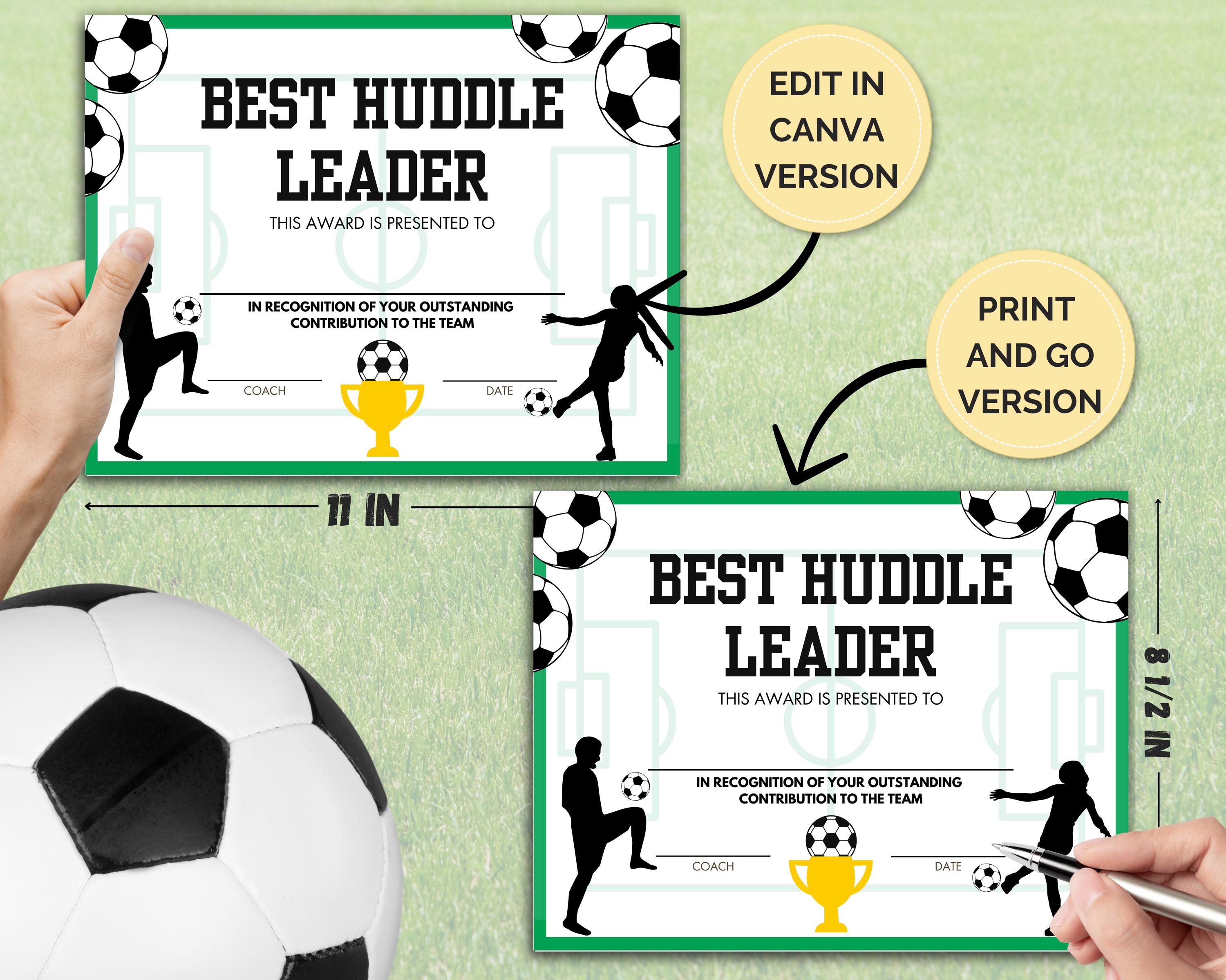Editable Soccer Awards, Funny Soccer Awards, End of Season Award ...
