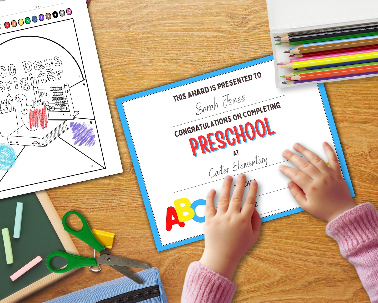 Preschool Graduation, Preschool Awards, Preschool Printable Diploma ...