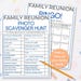 Family Reunion Activity Pack, Family Activity, Reunion Games, Reunion ...