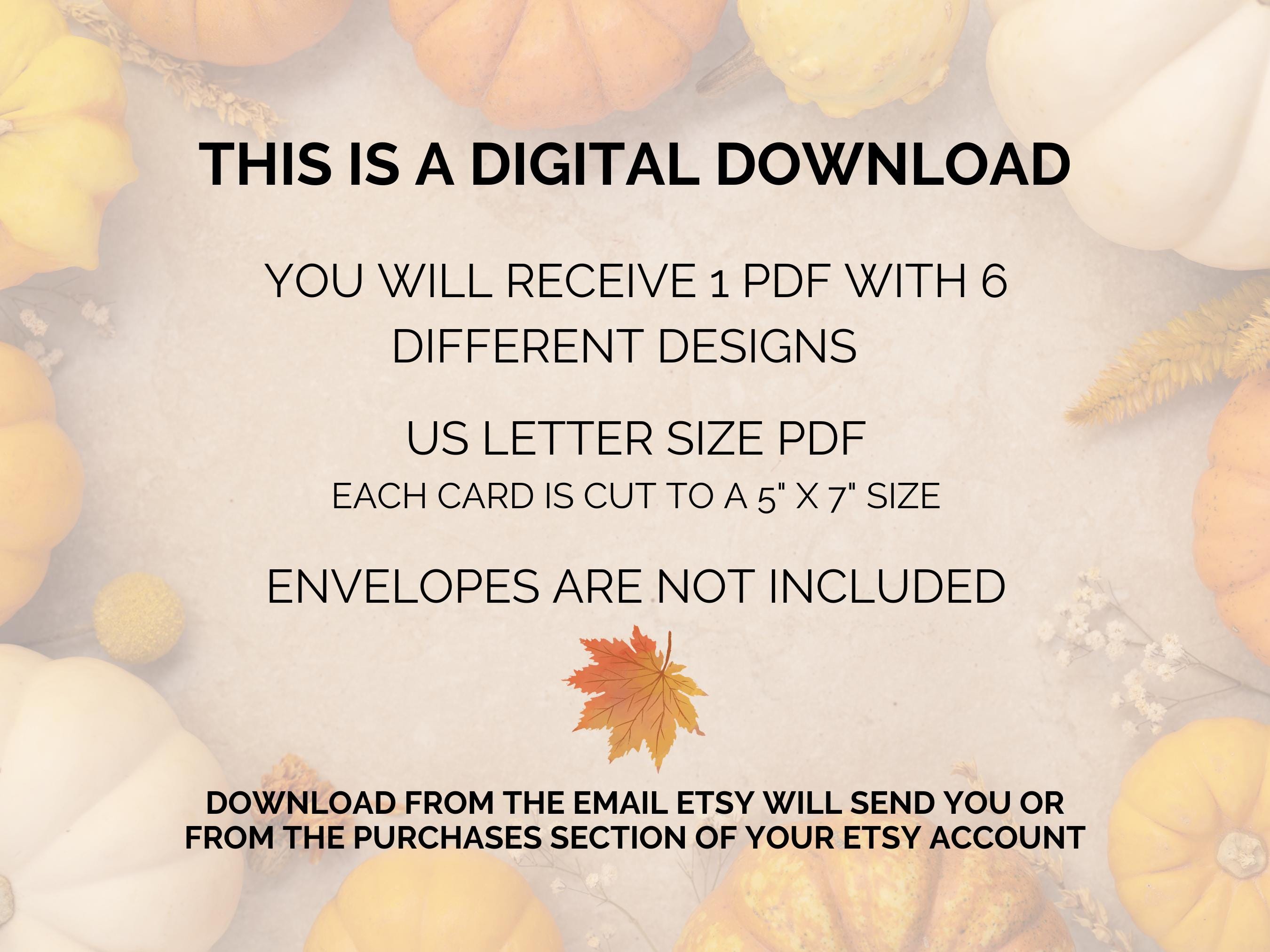 Thanksgiving Kids Coloring Cards, Kids Thanksgiving Craft Activity ...