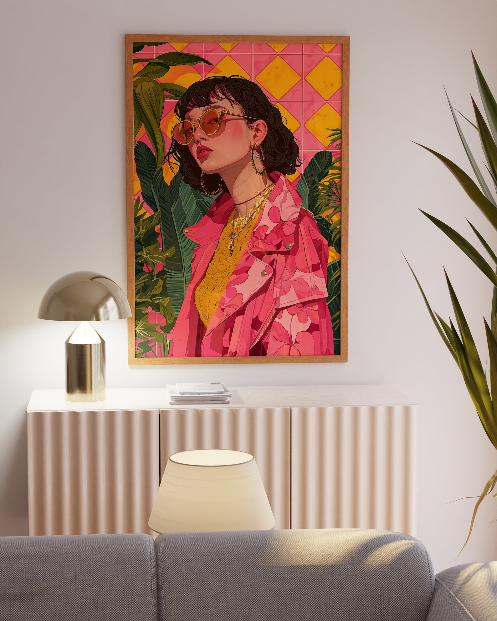 Girl Room Decor, Aesthetic Girly Print, Collage Dorm Poster, Pink ...