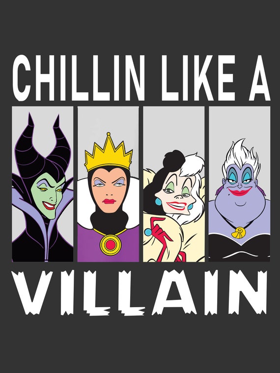 Chillin' Like A Villain Png Witch Png Witch Png Villain - Etsy