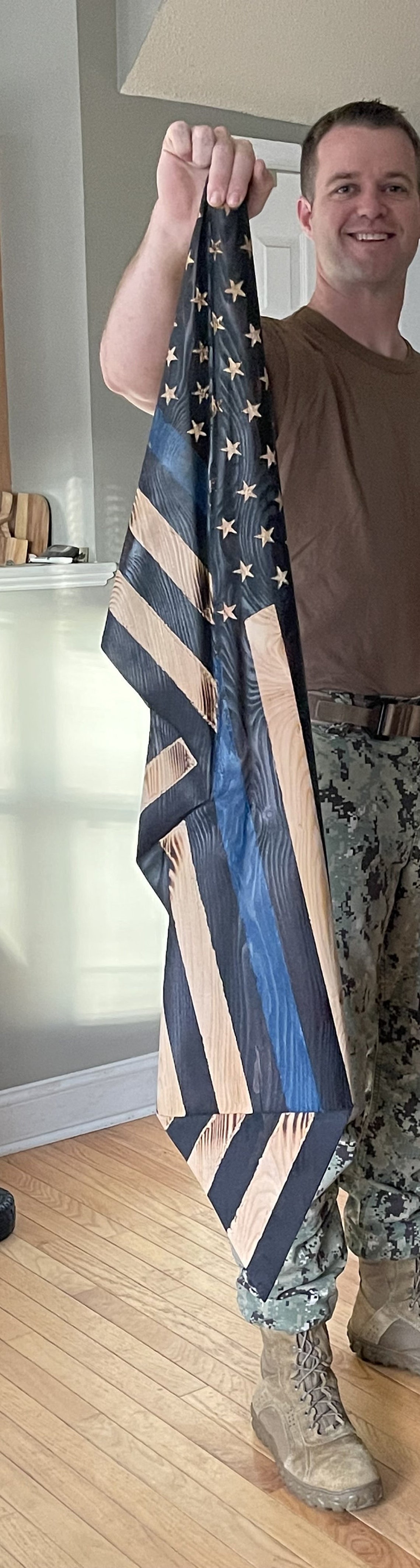 American Flag // Sculpted American Flag // Patriotic Flag // - Etsy