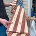 American Flag // Sculpted American Flag // Patriotic Flag // - Etsy