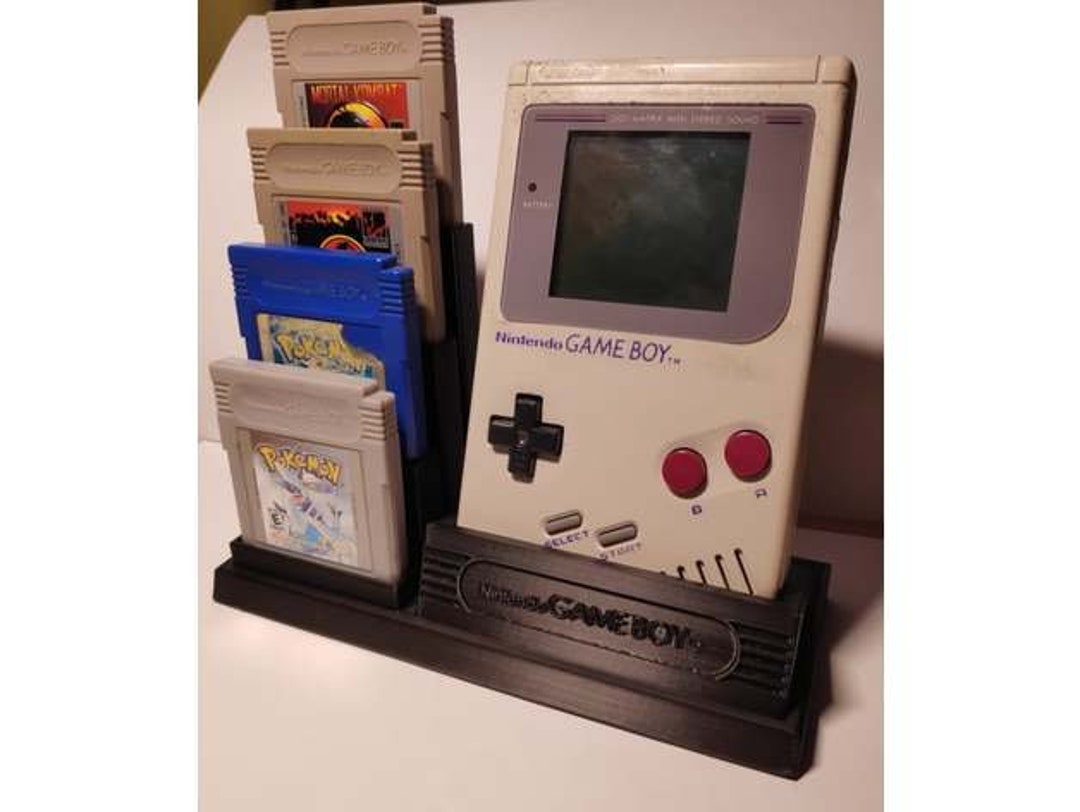 Nintendo Game Boy Classic Stand With Cartridge Stand - Etsy