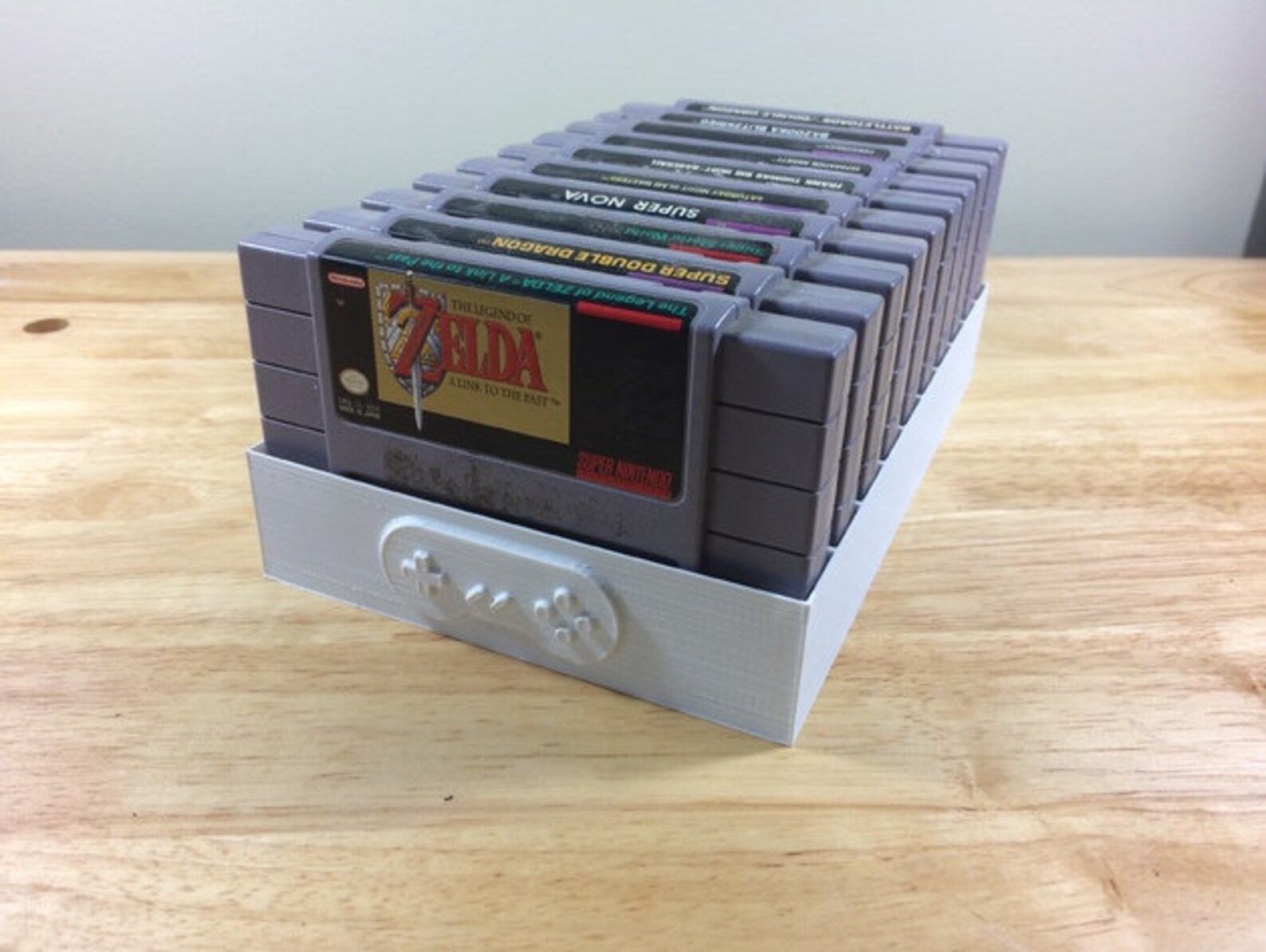 Super Nintendo Game Tray- Holds 10 Games- 13 Colors Available - Etsy