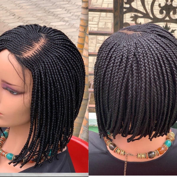 Short Braided Wig - Etsy