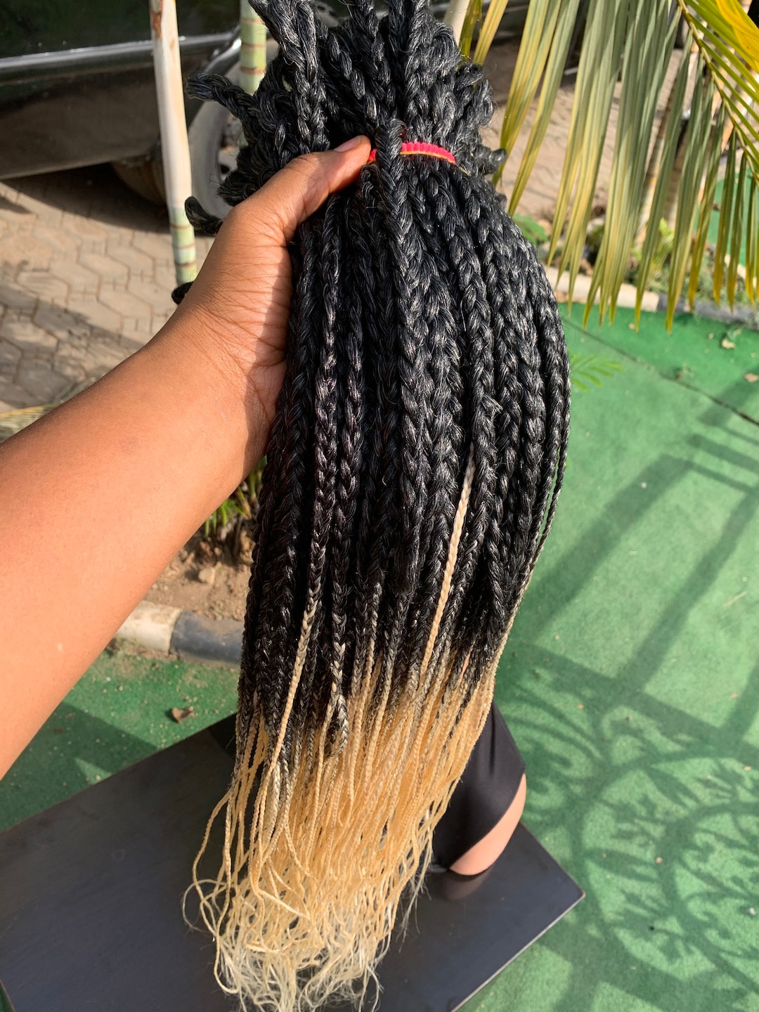 Handmade Pre Looped Crochet Braids| Crotchet Braids| 27” Braids ...