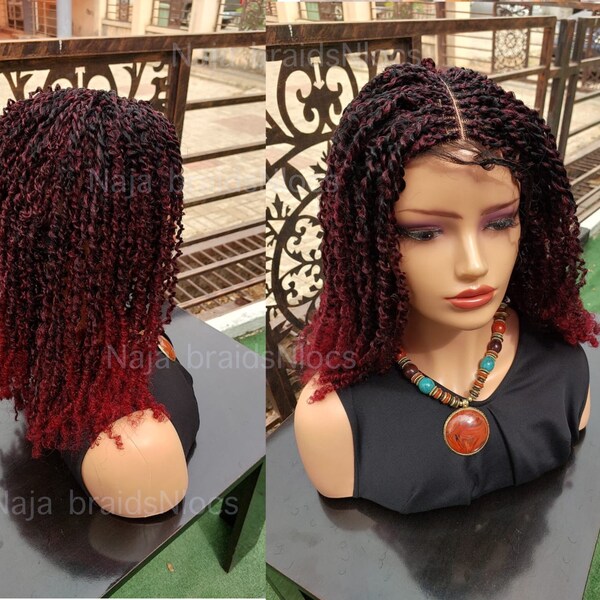 Short Twist Wig - Etsy