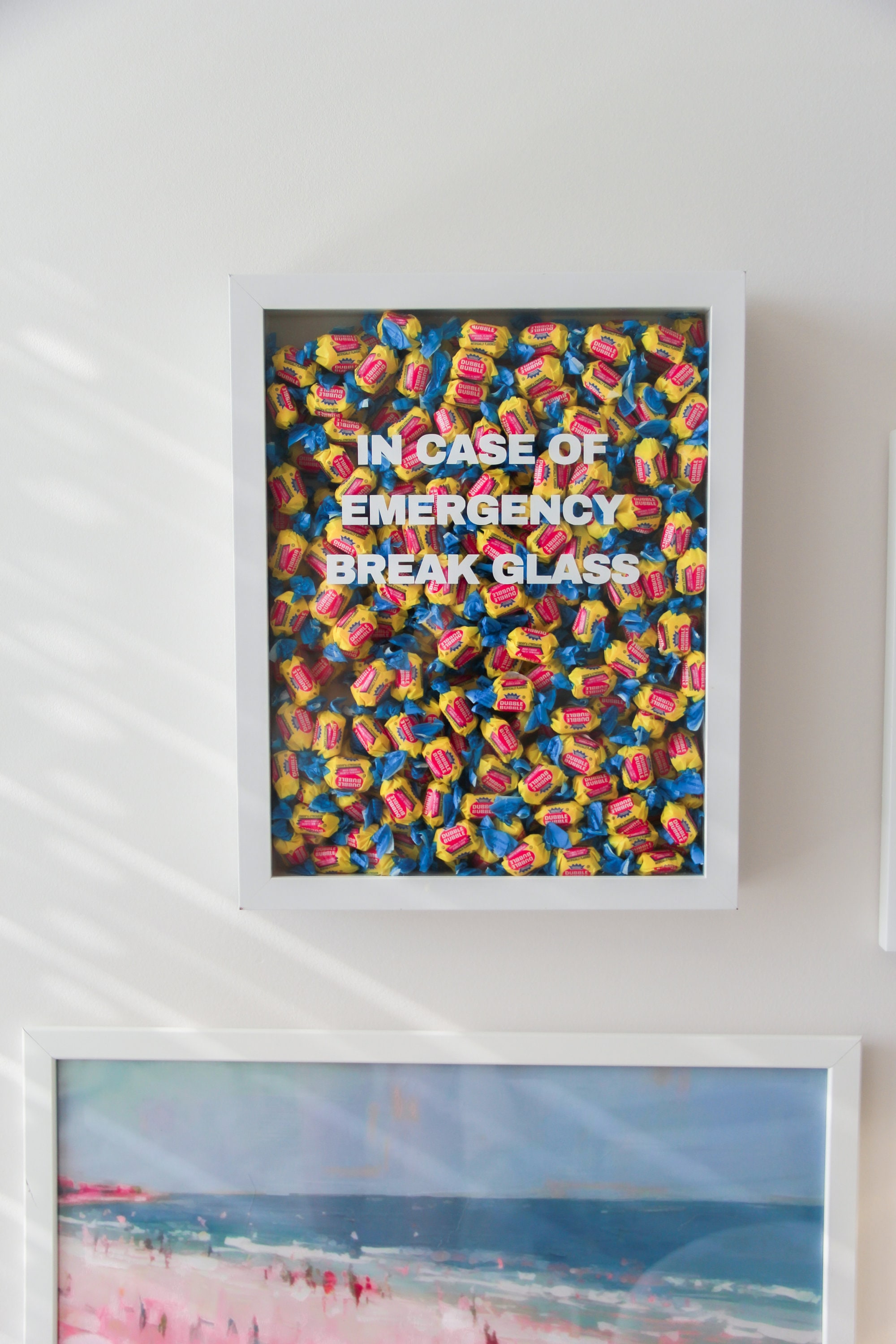 CUSTOM in Case of Emergency Break Glass | Real Candy | Shadow Box ...