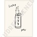 LUCKY YOU Black Digital Art, Trendy Wall Art, Digital Download Print ...