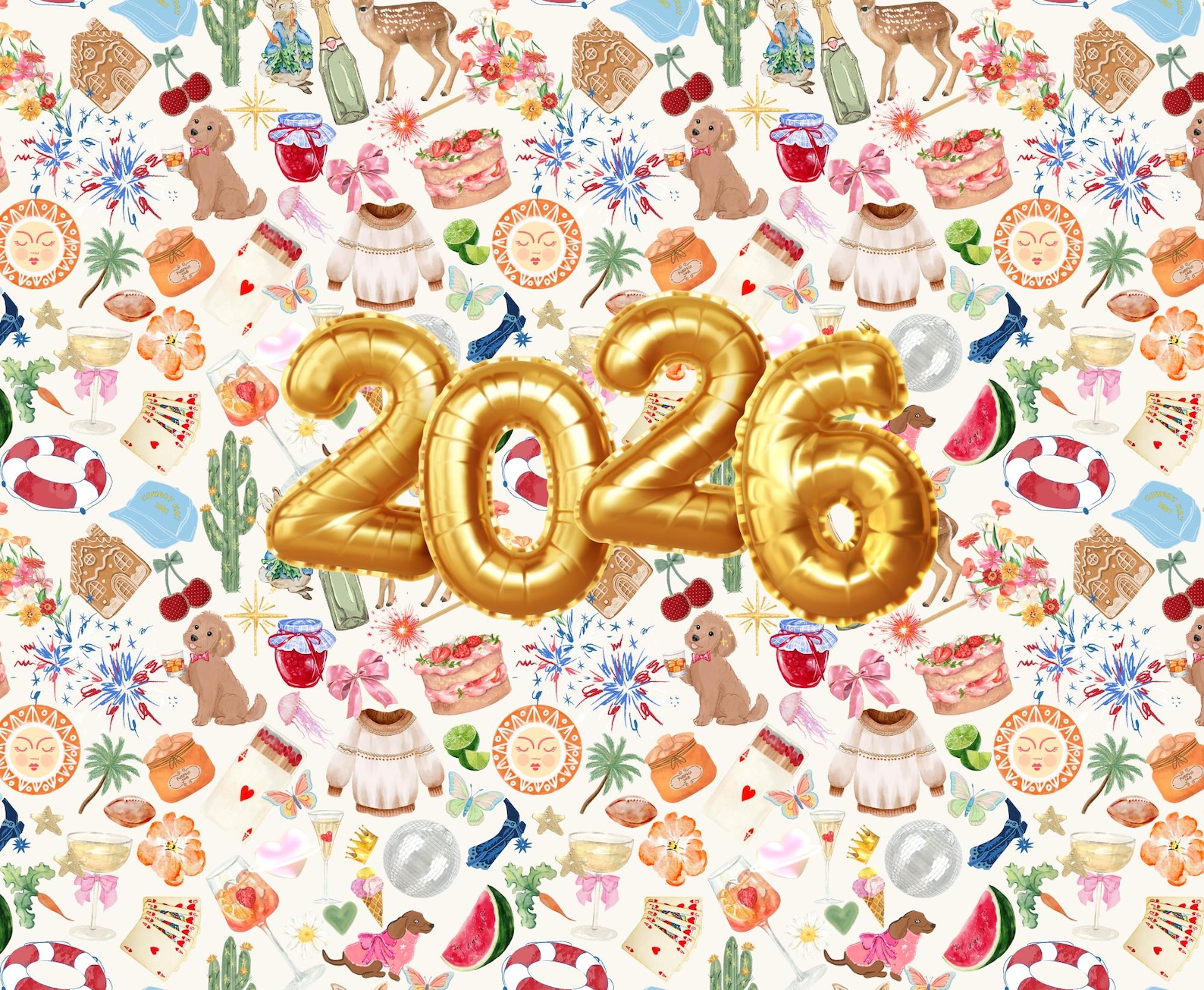 2026 WALL CALENDAR | Collage Calendar | Wall Decor |trendy Girl ...
