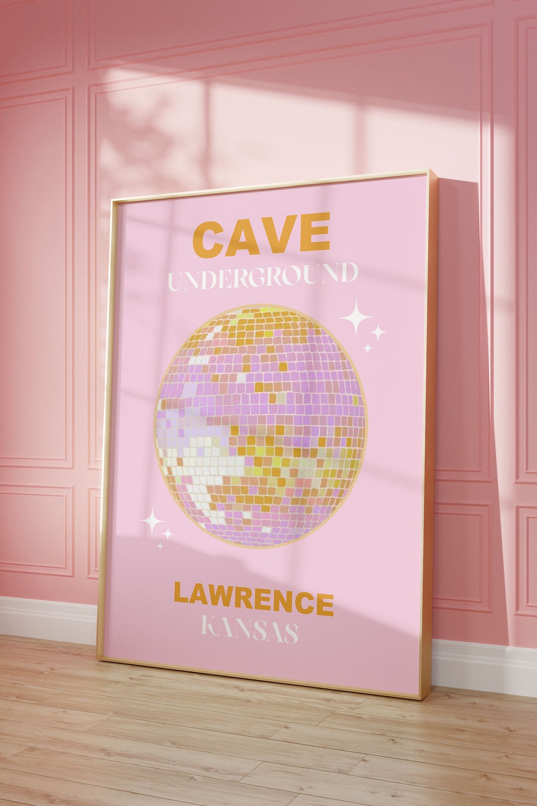THE CAVE KU Print! Digital Download Print, Wall Decor, Large Printable ...