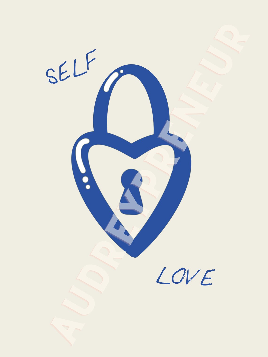 SELF LOVE PRINT, Digital Download Print, Wall Decor, Large Printable ...