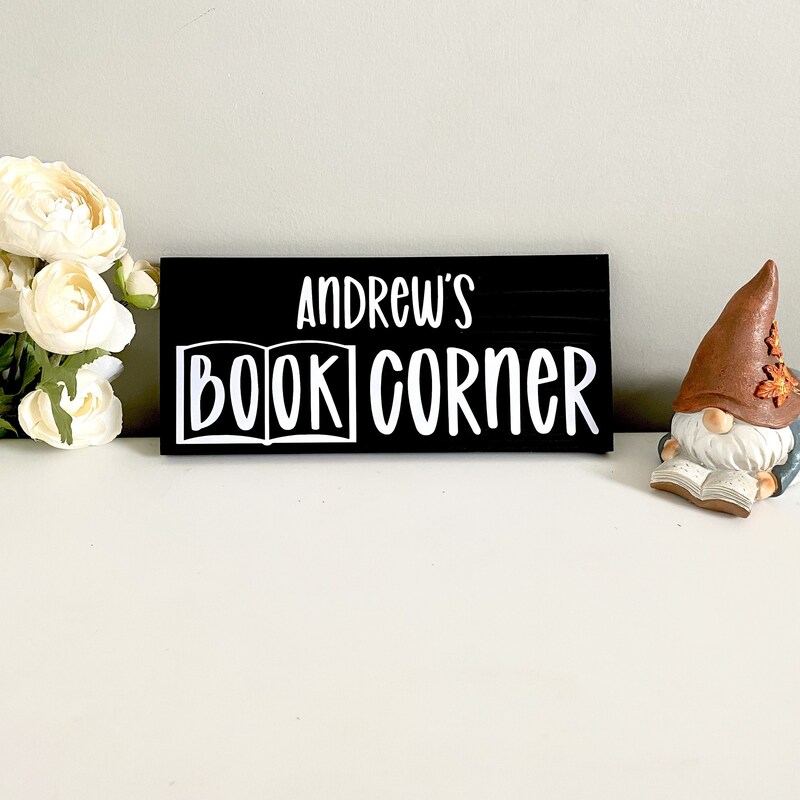 Reading Corner Sign - Etsy