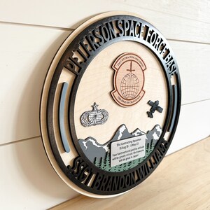 Military Base Design Gift for PCS, Any Base, Air Force Going Away Gift ...