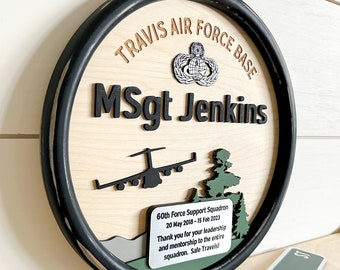 Going Away Air Force California - Etsy