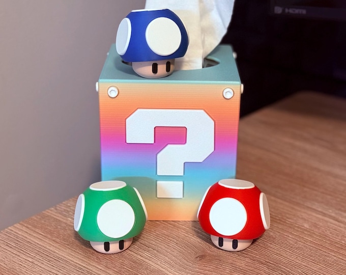 Super Mario Mushroom, Choose Your Size Today! - Etsy