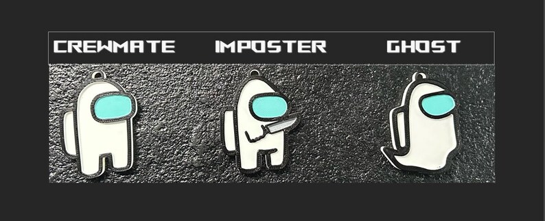 Among Us Keychains - Etsy