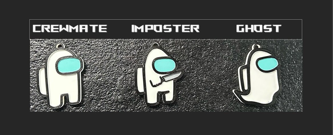 Among Us Keychains - Etsy