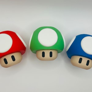 Super Mario Mushroom, Choose Your Size Today! - Etsy