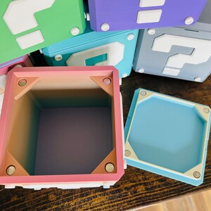 Mario Mystery Box W/ Magnetic Lid - Etsy