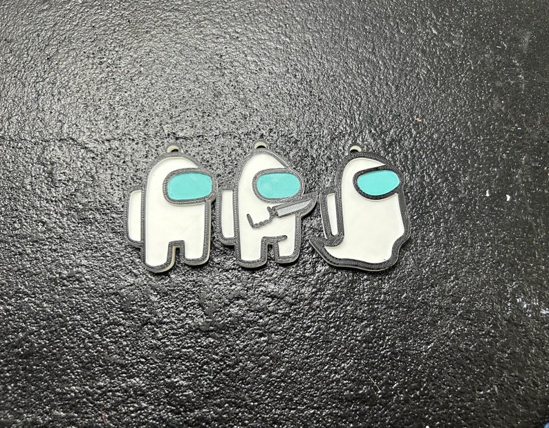 Among Us Keychains - Etsy