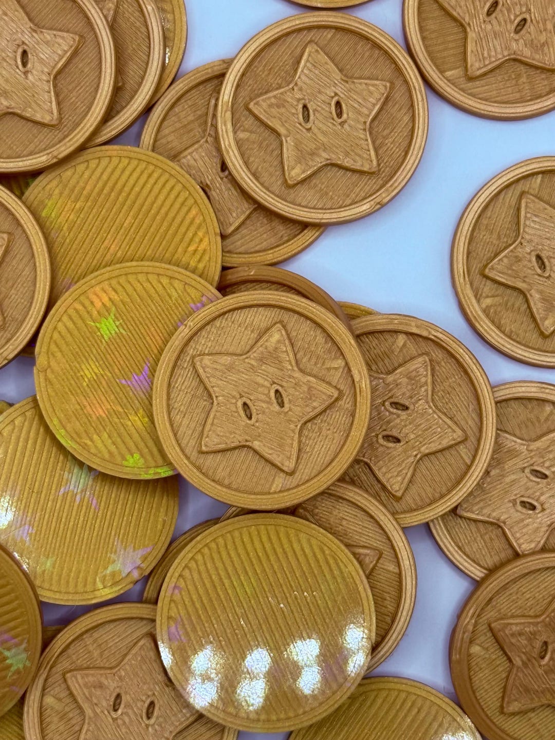 Mario Star Coins - Etsy