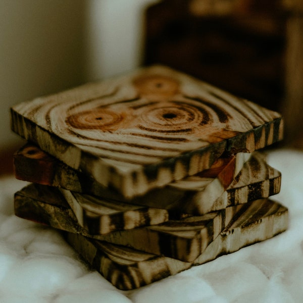 Wooden Coasters - Etsy