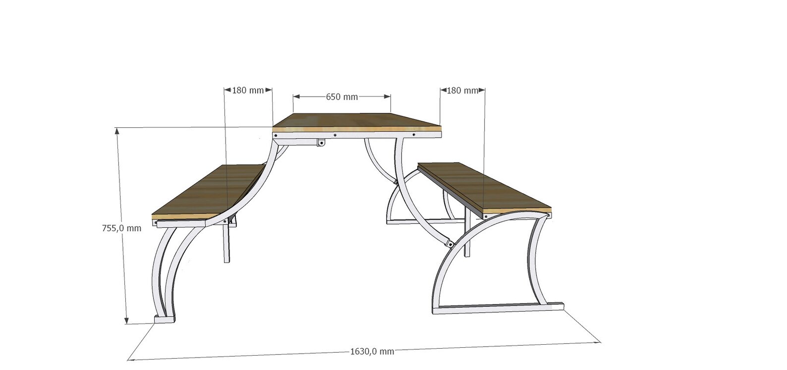 Convertible Table, Table to Bank - Bank to Table, One in the World ...