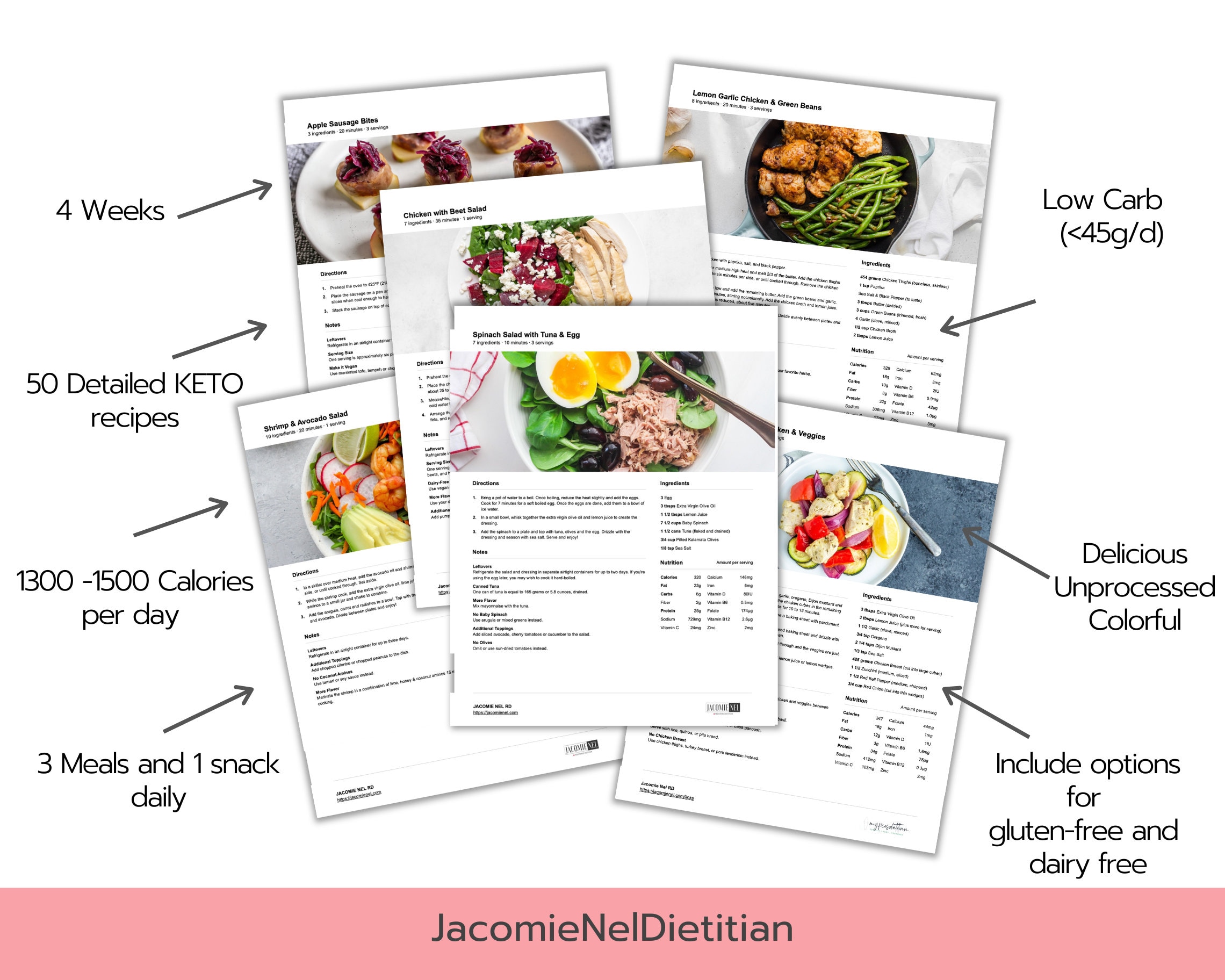 Keto PCOS Meal Plan for Insulin Resistance and Weight Loss | 4 Week ...