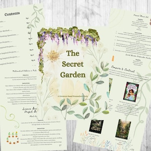 The Secret Garden Literature Based Homeschool Study - Etsy