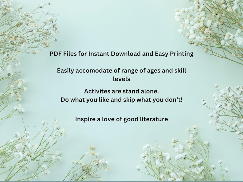 The Secret Garden Literature Based Homeschool Study - Etsy