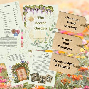 The Secret Garden Literature Based Homeschool Study - Etsy