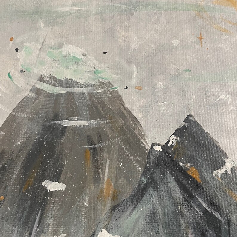 Dragonspine Painting Artwork Genshin Impact Fanart - Etsy