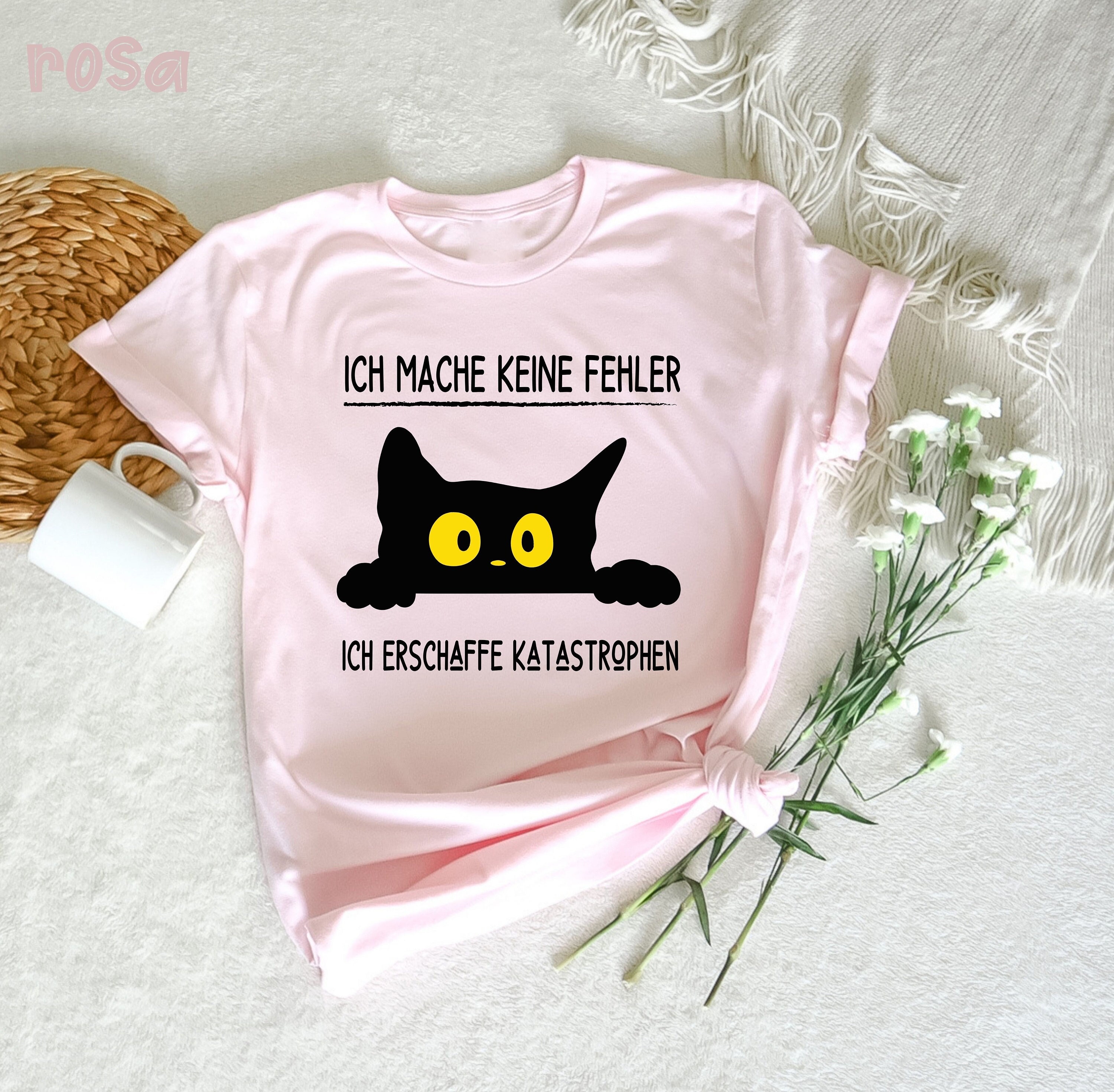 Ich mache keine fehler ich erschaffe katastrophe T-Shirt ...
