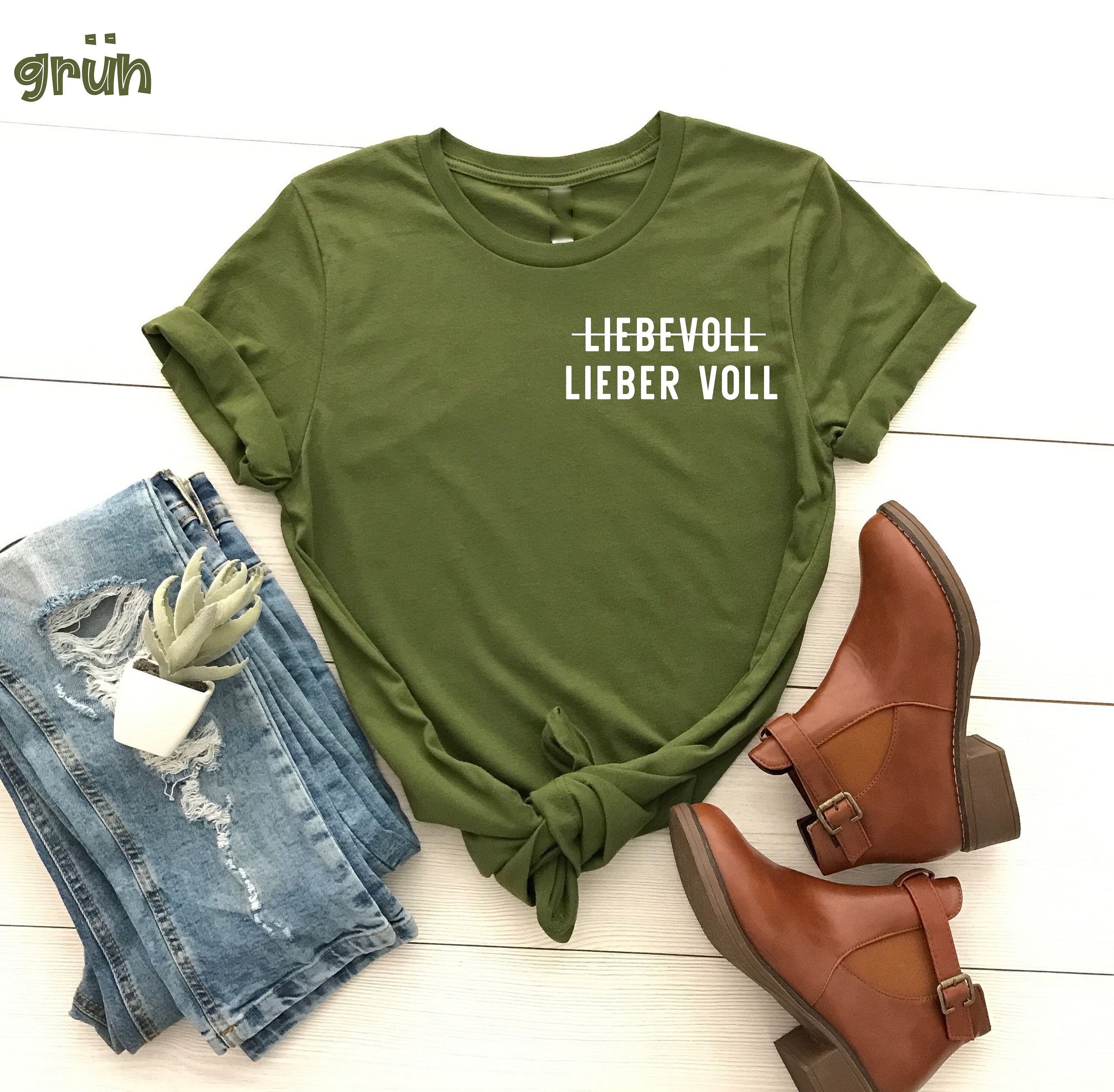 T Shirt Lieber Voll