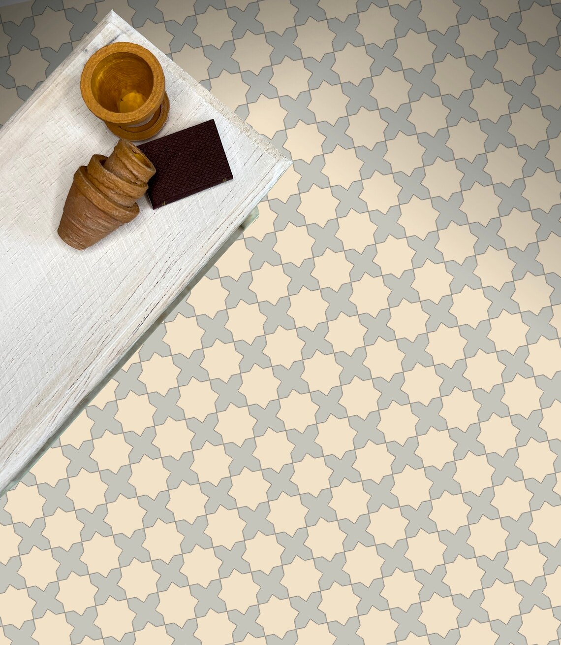 1:12 Scale Dollhouse Wallpaper Printable Tile - Wall Floor Miniature ...