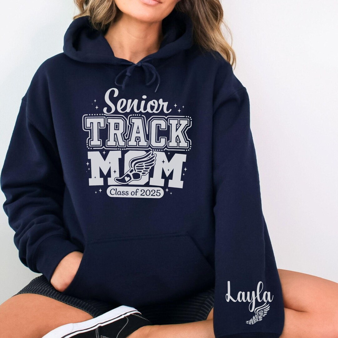 Custom Senior Track and Field Mom Sweatshirt Personalized Track Senior ...