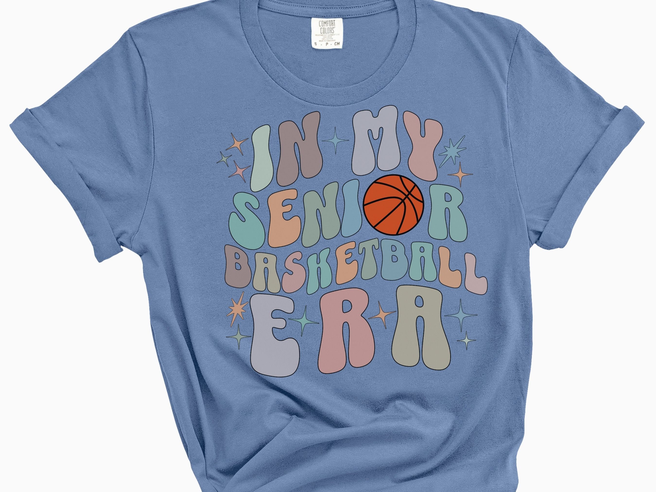 In My Senior Basketball Era Shirt Comfort Colors Senior Class - Etsy