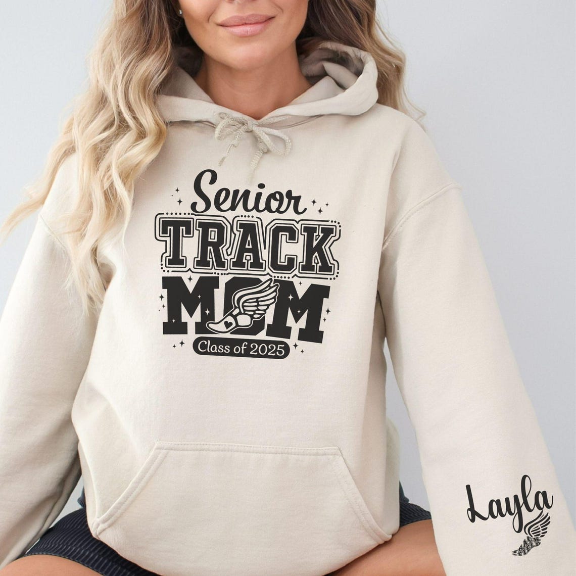 Custom Senior Track and Field Mom Sweatshirt Personalized Track Senior ...